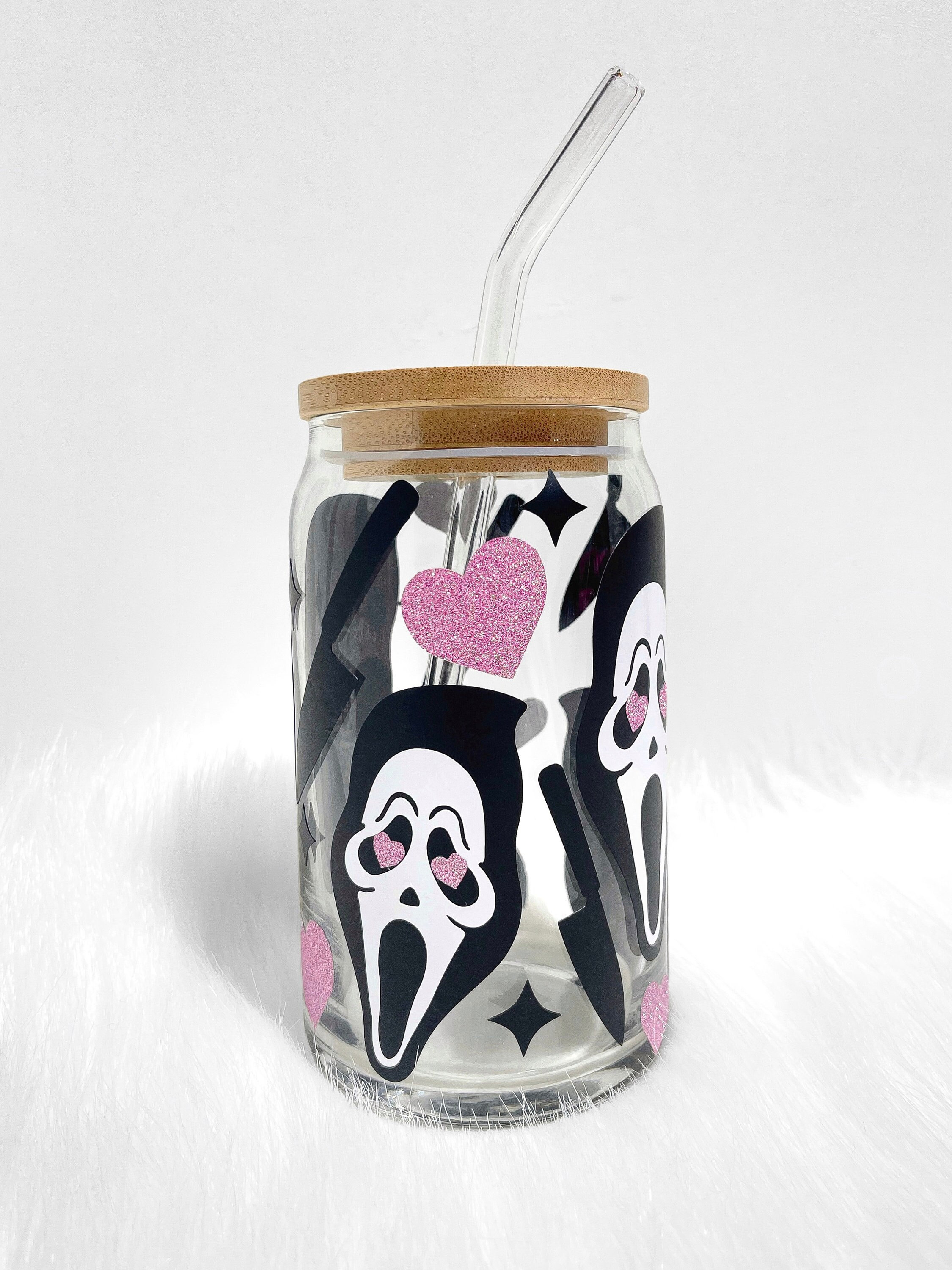Ghost Face Scream Beer Can Glass Halloween Mug No You Hang - Etsy UK