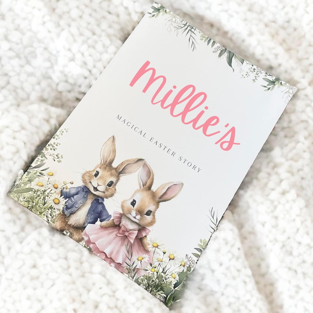 Personalised Easter Story Book | Kids Easter Bunny Activities | Baby ...