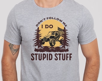 Funny SXS Shirts Side by Side T Shirt for UTV Riding Funny Mudding T ...