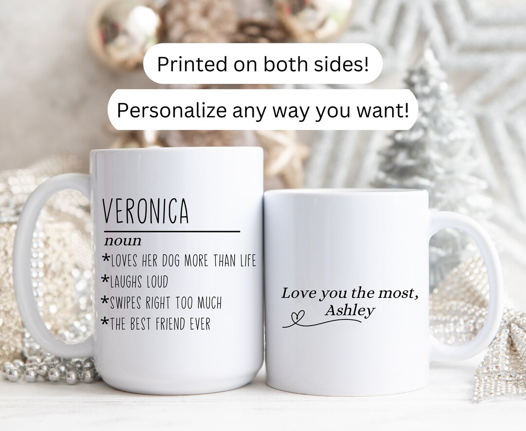 Personalized Name Definition Mug,bestie Gift Personalize Name Coffee Mug With Definition,custom ...