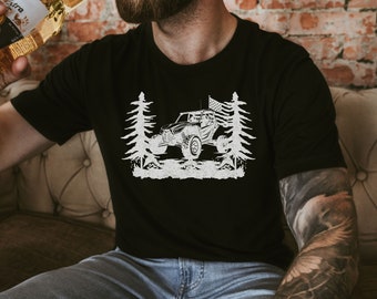 Funny SXS Shirts Side by Side T Shirt for UTV Riding Funny Mudding T ...