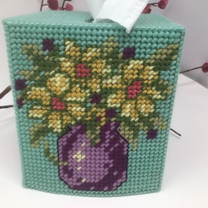 Tissue Box Cover, Flower Vase - Etsy