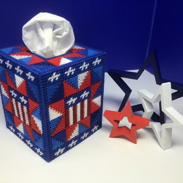 Quilted Tissue Box Covers - Etsy