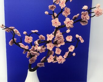 Sakura - Cherry Blossom Branch, Crochet Pattern - Etsy