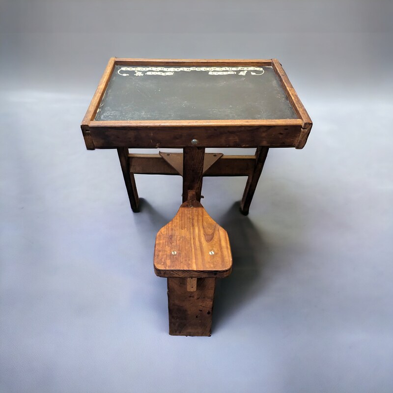 Antique School Desk - Etsy