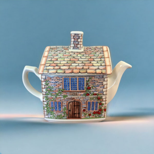 Cottage Teapot - Etsy