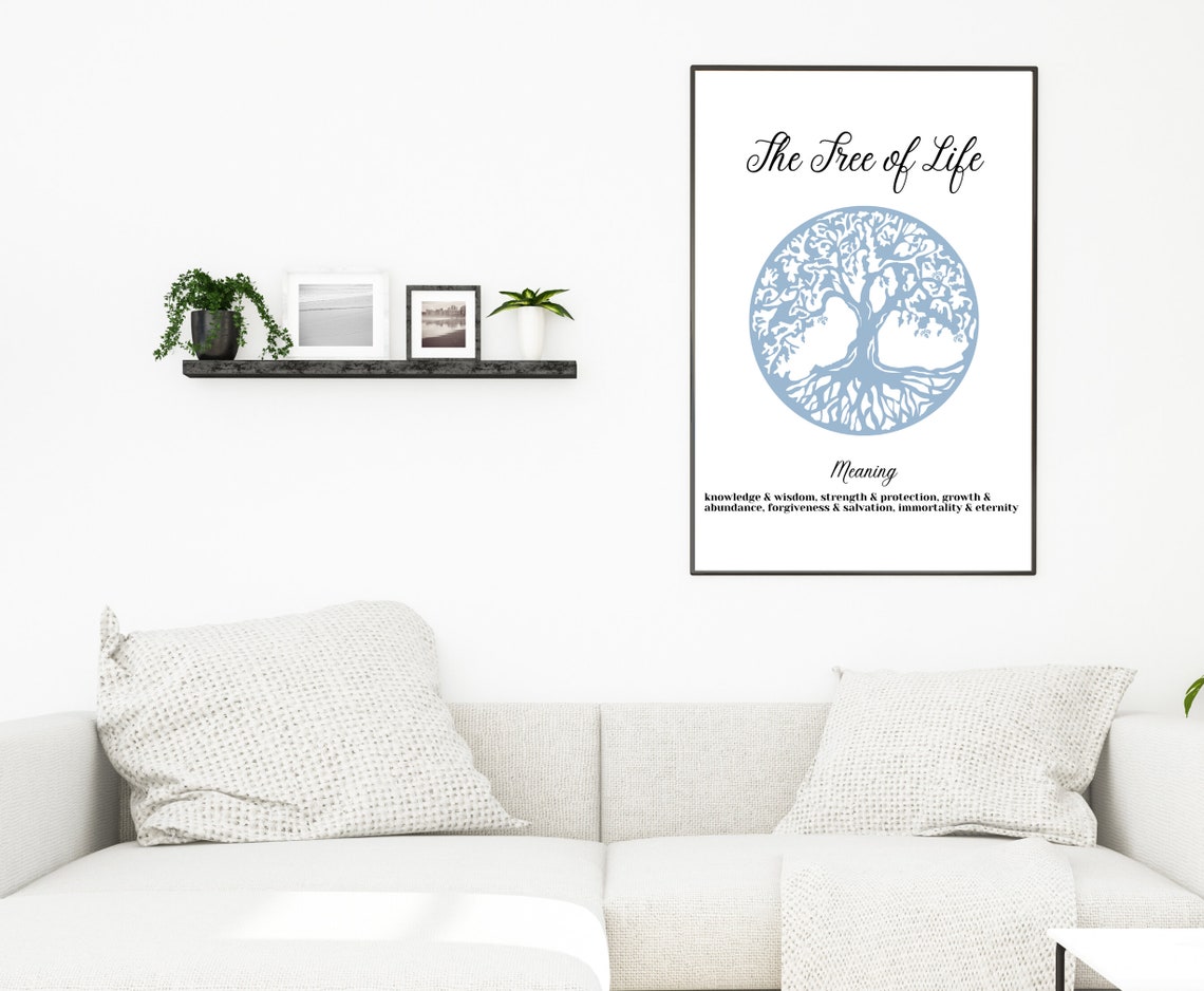 Tree of Life Printable Wall Art Tree of Life Digital - Etsy
