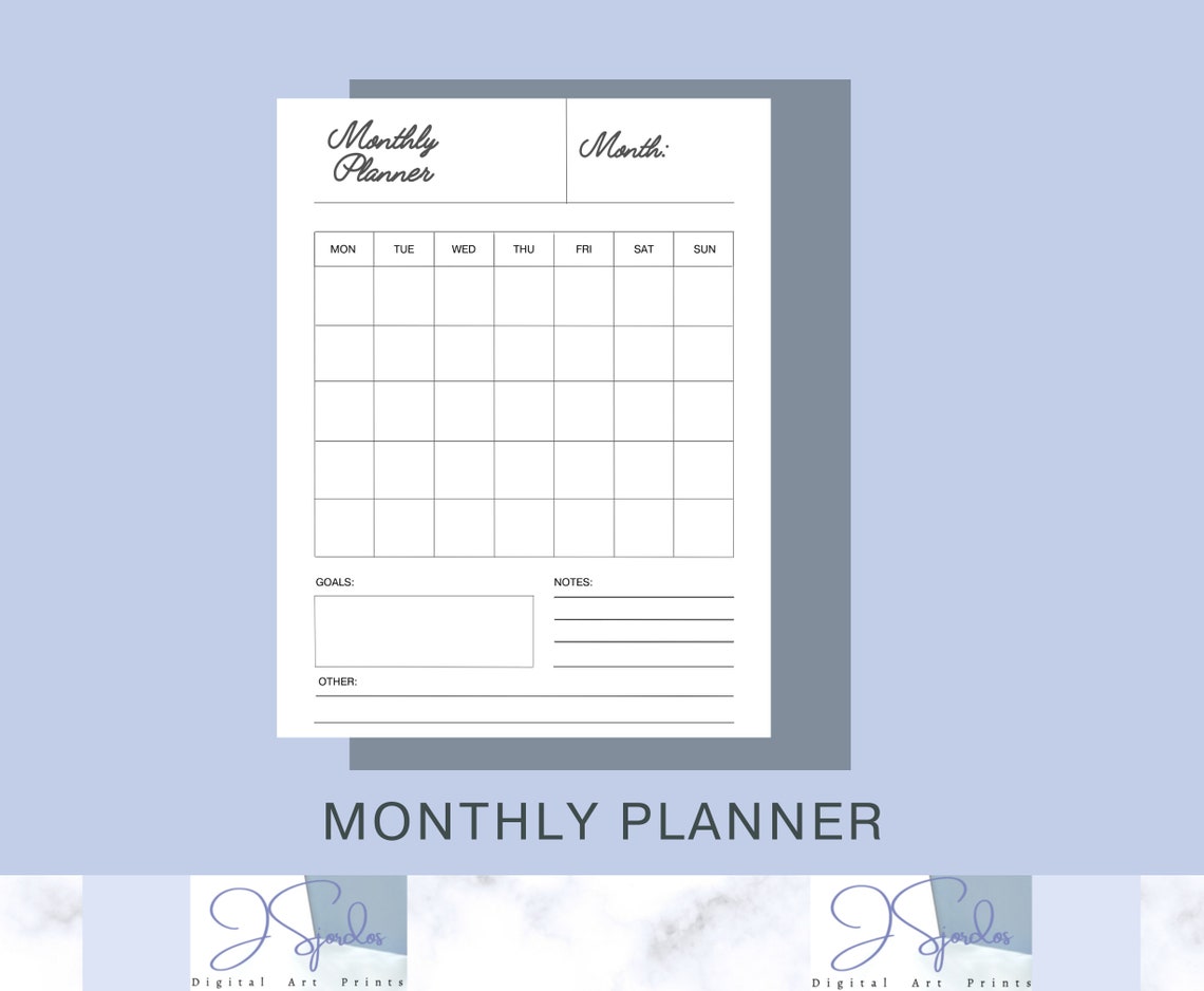 Minimalist Planners, Printable Planners, Task Planner, to Do List ...