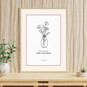 Printable Bible Verse Christian Wall Art Religious Home Decor Digital ...