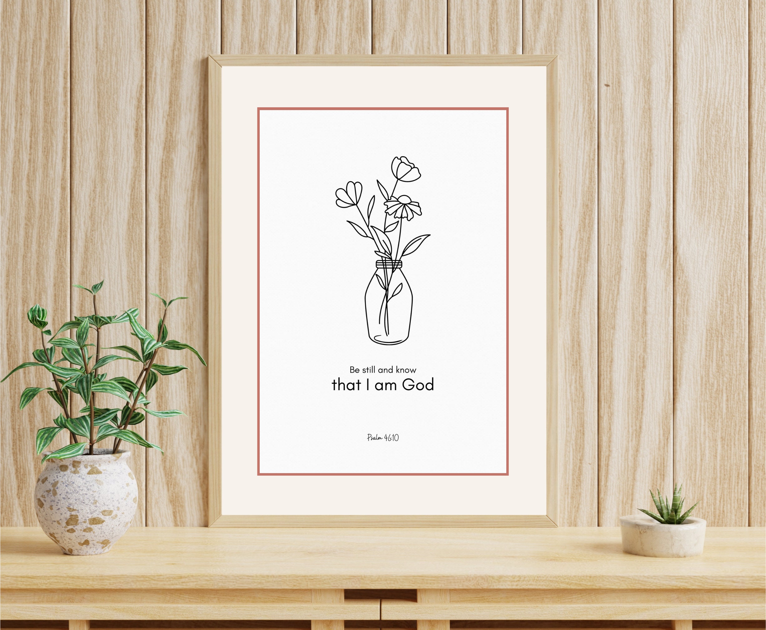 Printable Bible Verse Christian Wall Art Religious Home Decor Digital ...