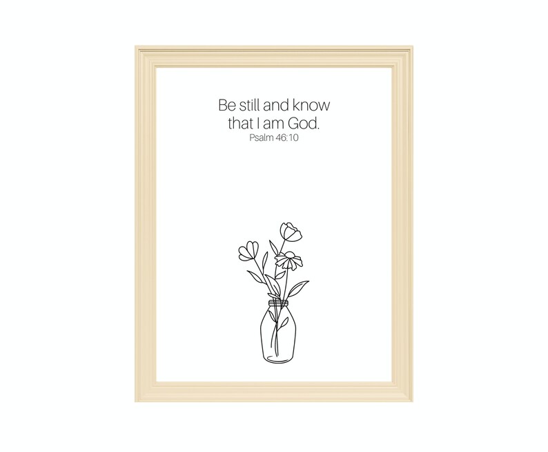 Printable Bible Verse Christian Wall Art Religious Home Decor | Etsy