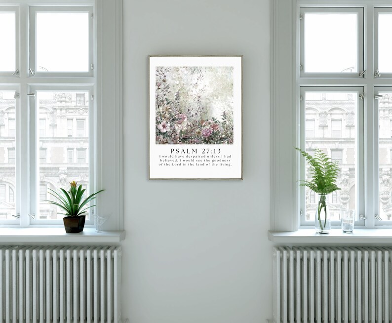 Scripture Wall Art, Christian Wall Poster, Christian Printable Wall Art ...