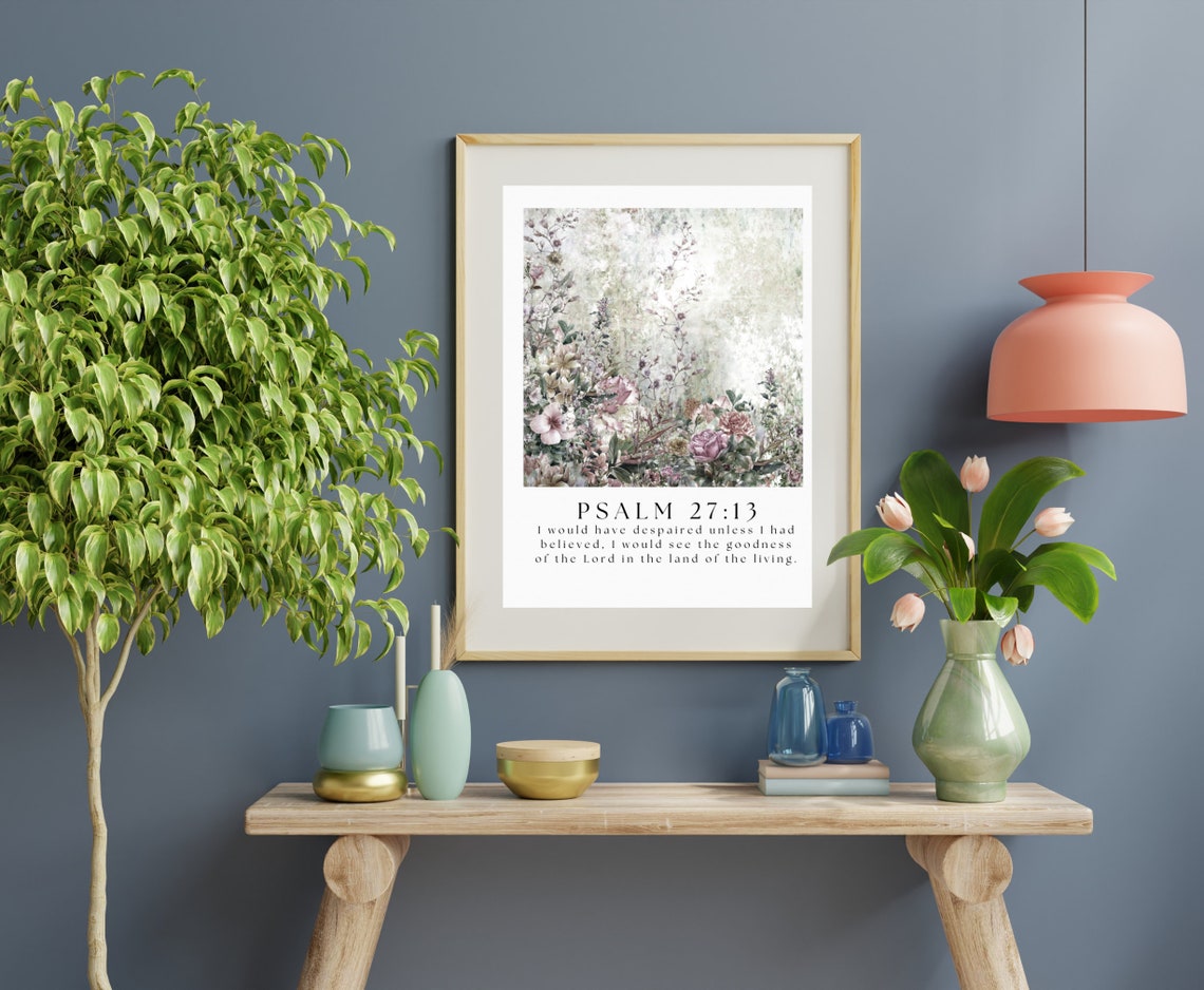 Scripture Wall Art, Christian Wall Poster, Christian Printable Wall Art ...