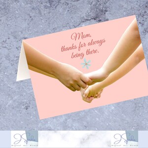 Printable Mother's Day Card, Digital Mother's Day Card, Card for Mom, I ...