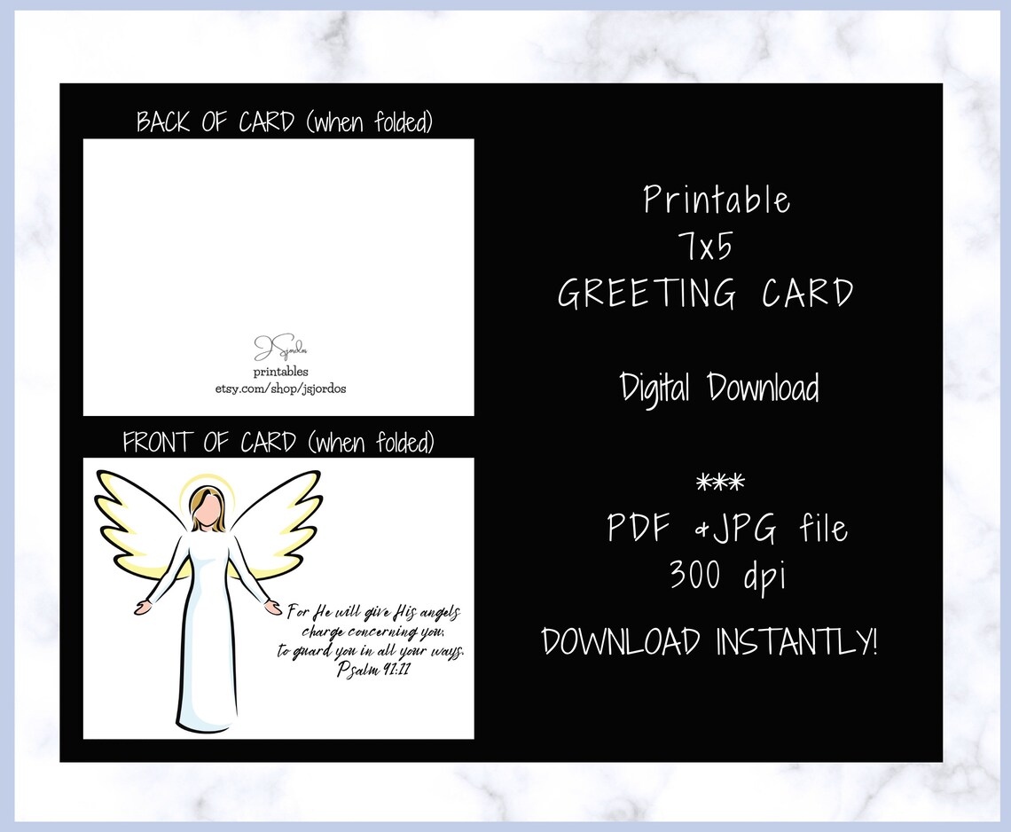 Printable Cards for Encouragement, Christian Cards, Bible Verse Card ...