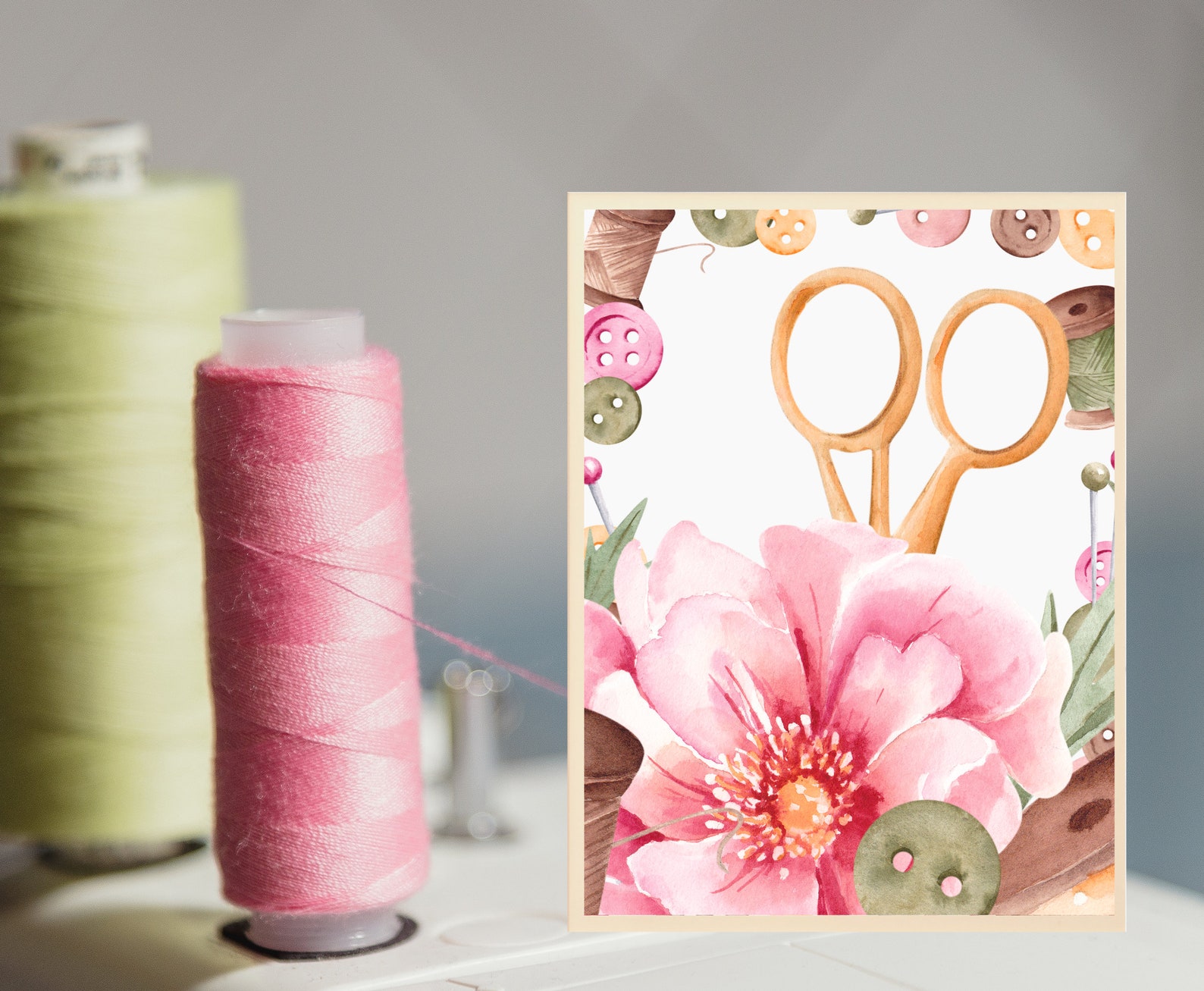 Sewing Room Wall Picture, Art Printables, Sewing Room Wall Decor ...