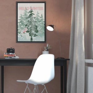 Hello Winter Wall Art Digital Print, Hello Winter Wall Decor, Hello ...