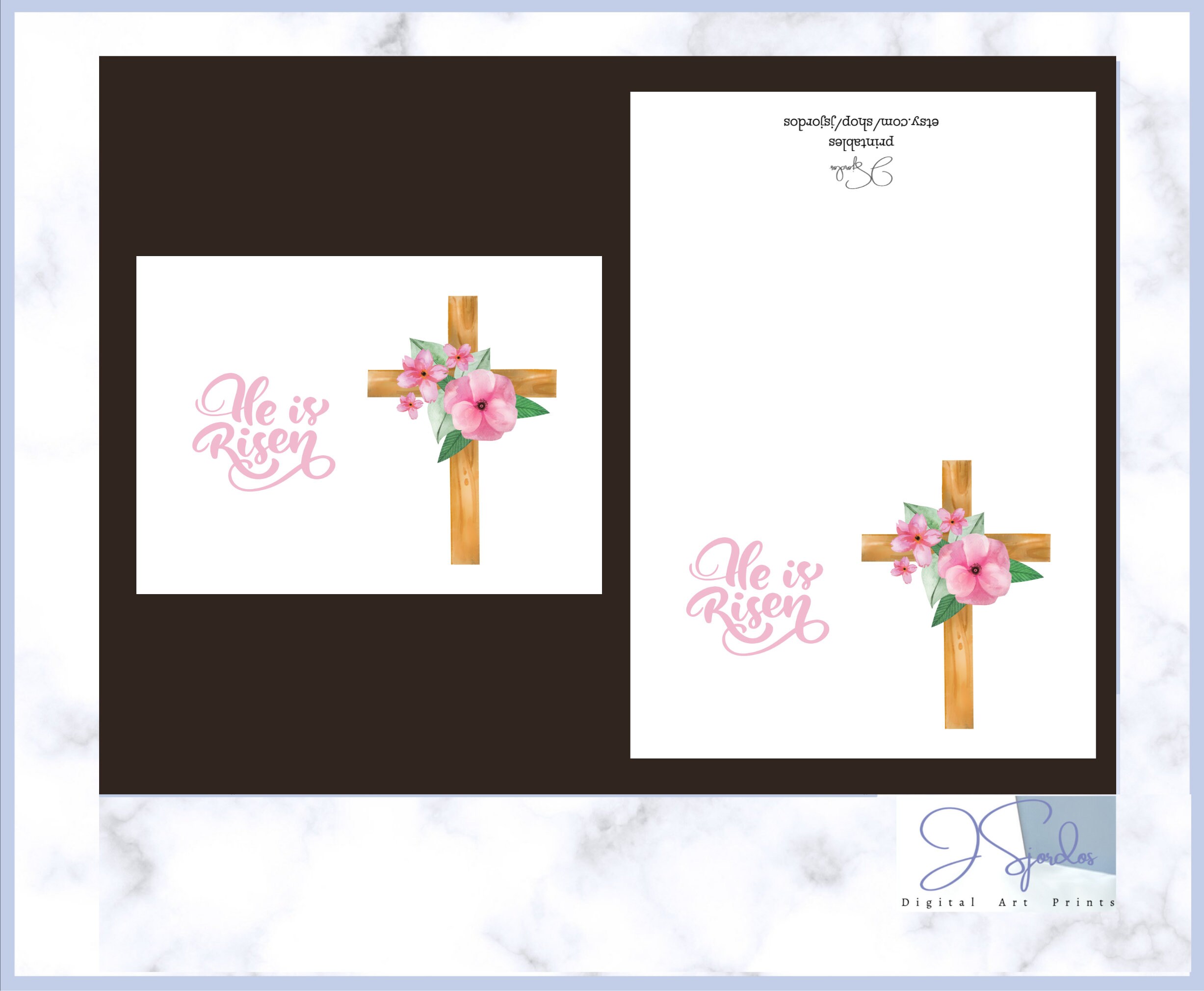 Printable Easter Card, Resurrection Day, Religious Easter Cards ...