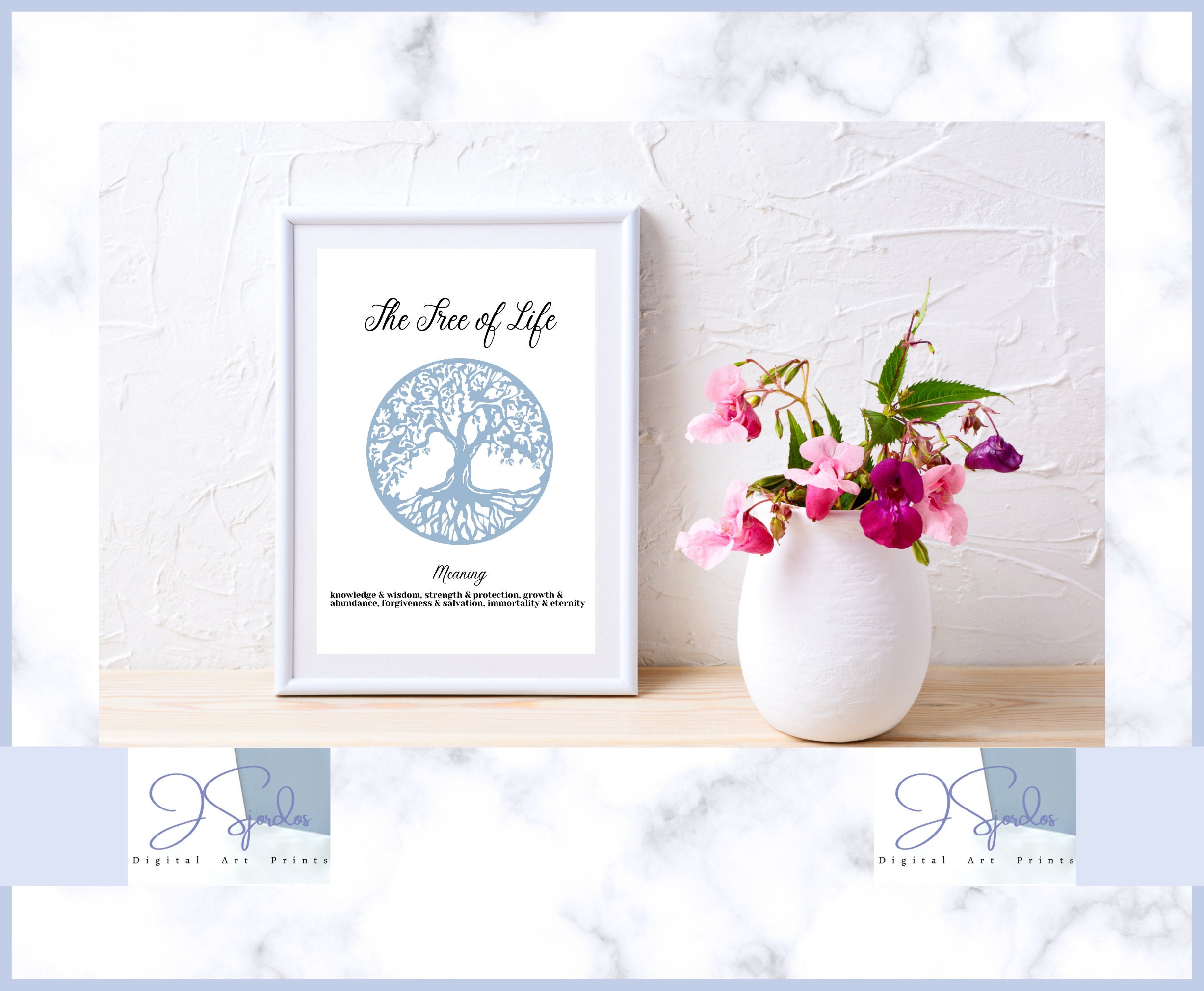 Tree of Life Printable Wall Art Tree of Life Digital - Etsy