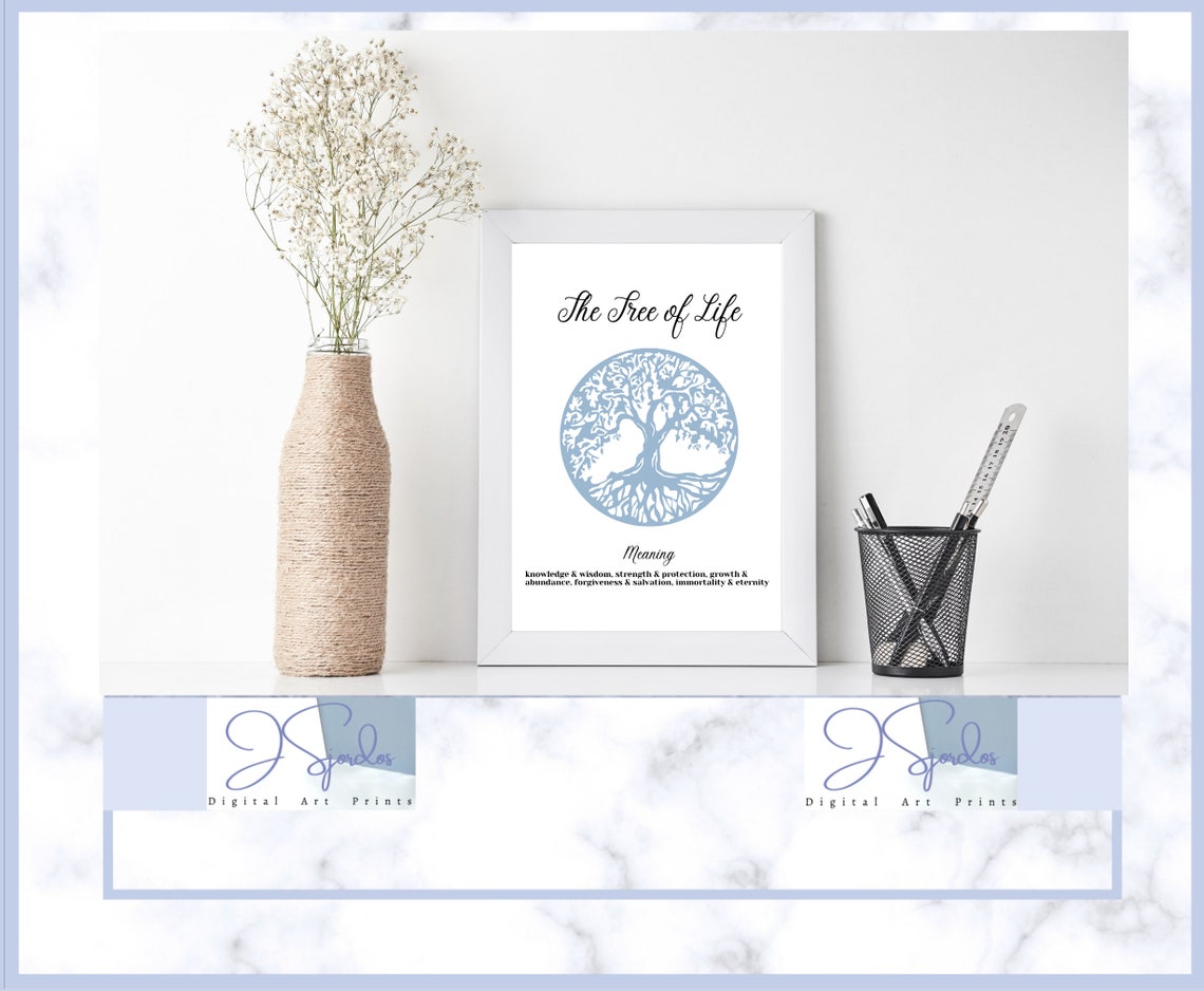 Tree of Life Printable Wall Art Tree of Life Digital - Etsy