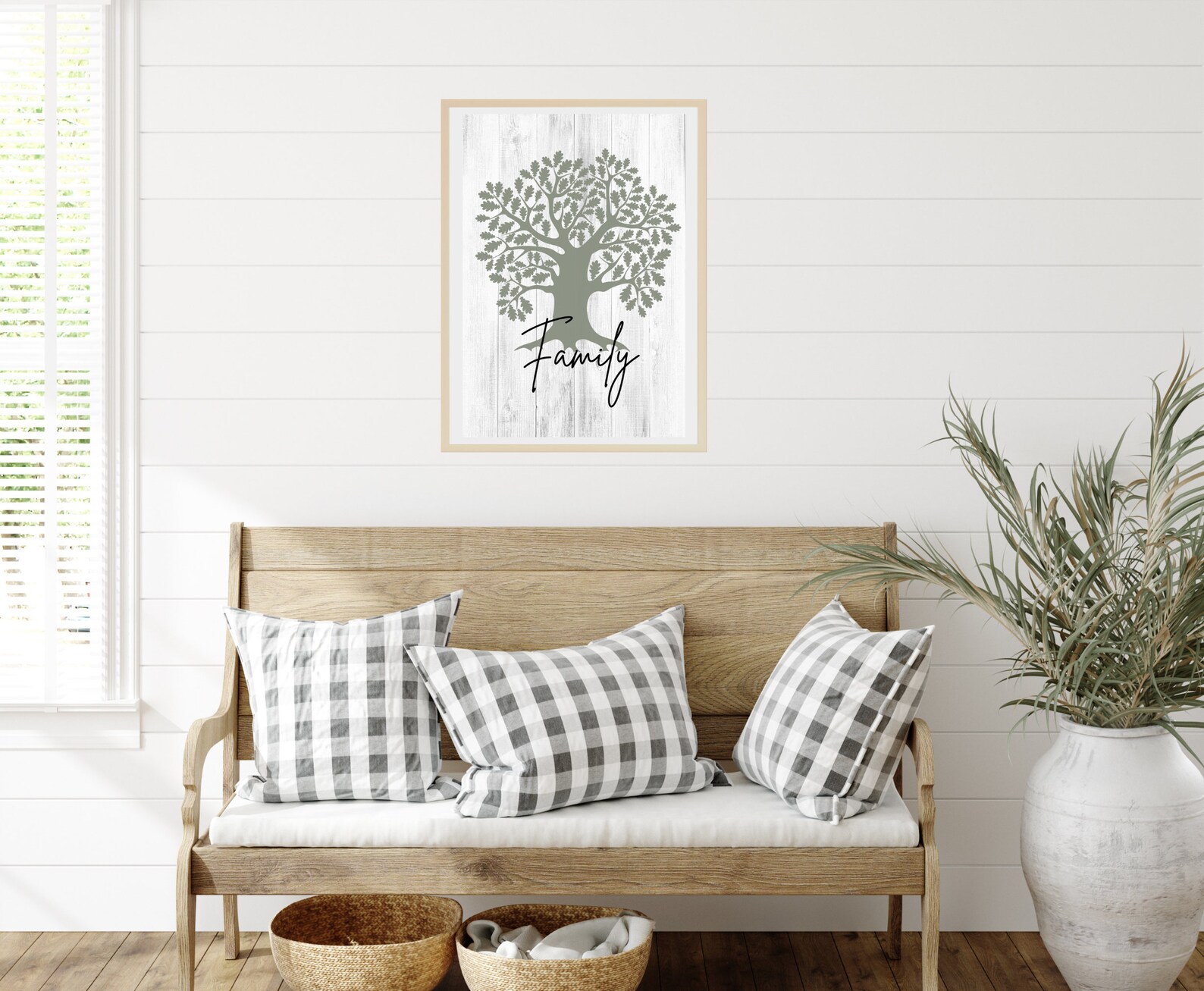 Modern Farmhouse Wall Decor, Country Chic Kitchen Wall Art, Art ...