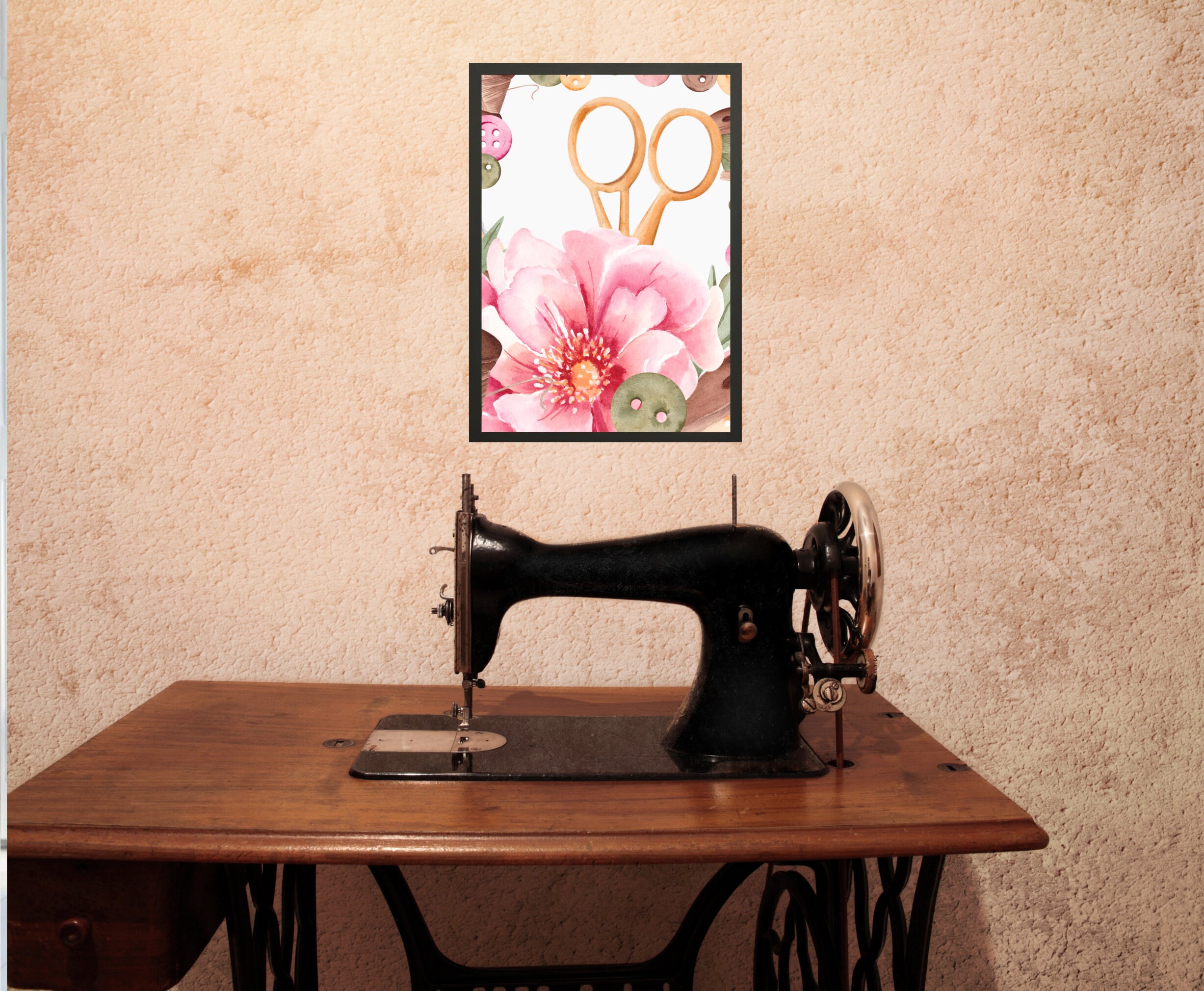 Sewing Room Wall Picture, Art Printables, Sewing Room Wall Decor ...