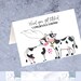 Cow Wedding Card, Printable Cow Cards, Cow Card for Wedding, Cartoon ...