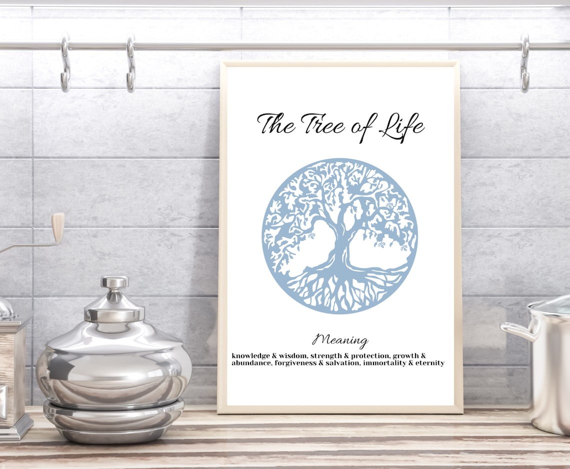 Tree of Life Printable Wall Art Tree of Life Digital - Etsy