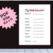 Printable Work Schedule, Work Time Tracker, Work Schedule Printable ...