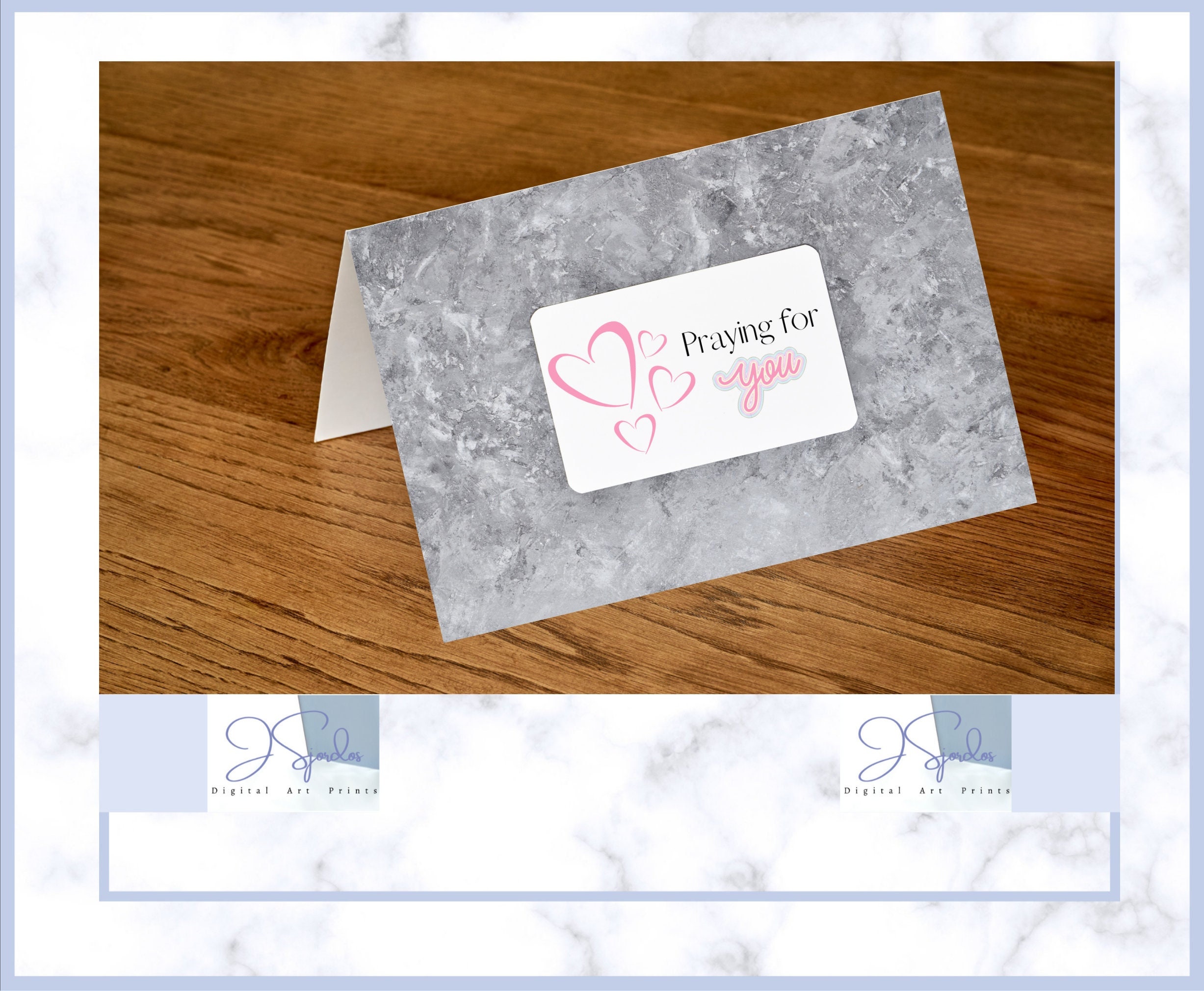 Praying for You Card, Printable Cards Praying for You, Cards for Friend ...
