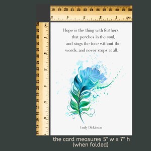 Hope Poem by Emily Dickinson, Printable Cards, Emily Dickinson Hope is ...