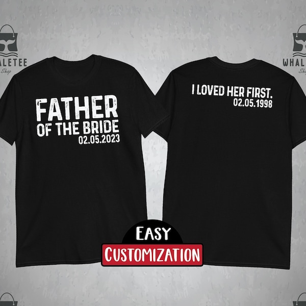 Father of the Bride Shirt - Etsy