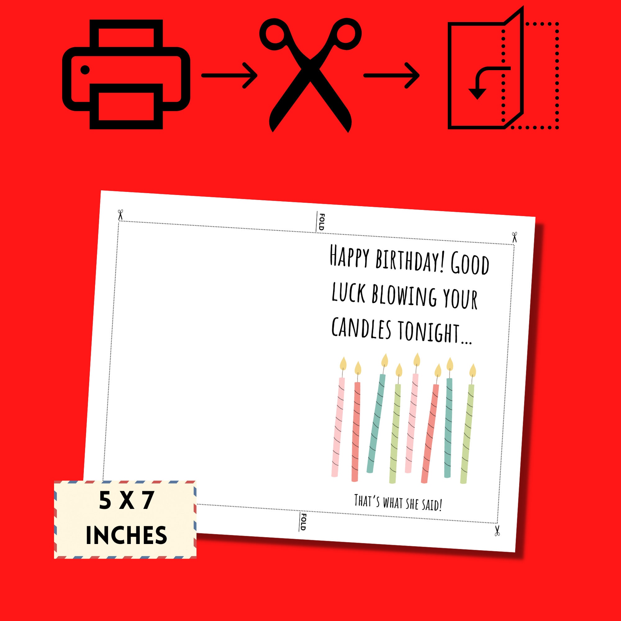 Printable Birthday Card, Funny Birthday, the Office Birthday Card ...