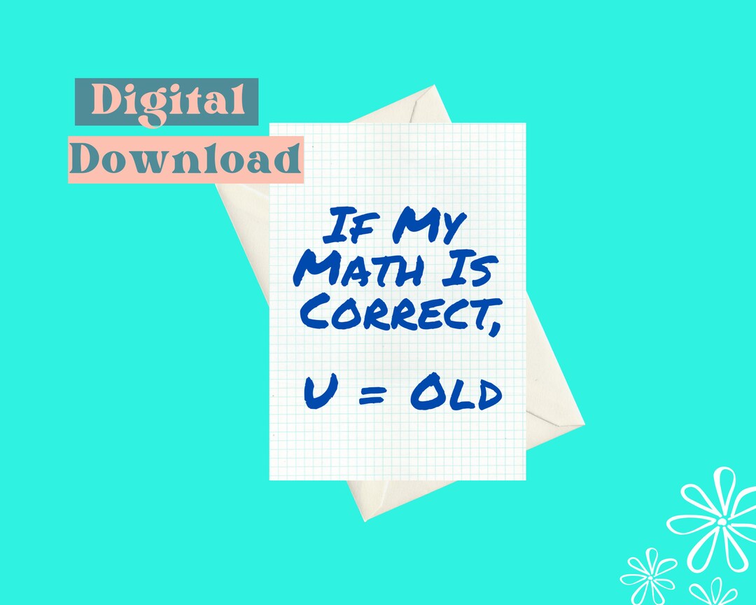 Printable Birthday Card Funny, Funny Birthday Card, Downloadable ...