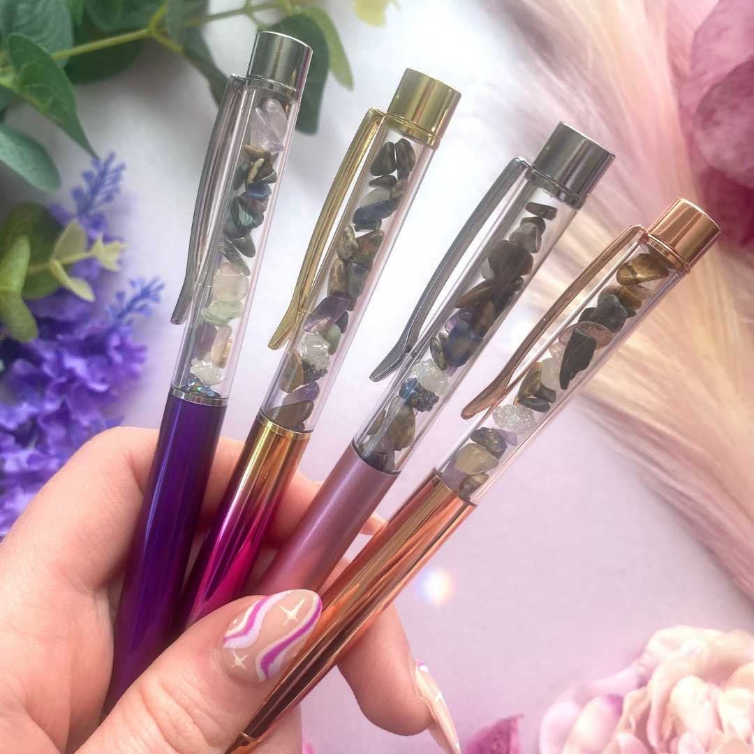 Crystal Pen Manifestation Pen Crystal Infused Pen Law of Attraction ...