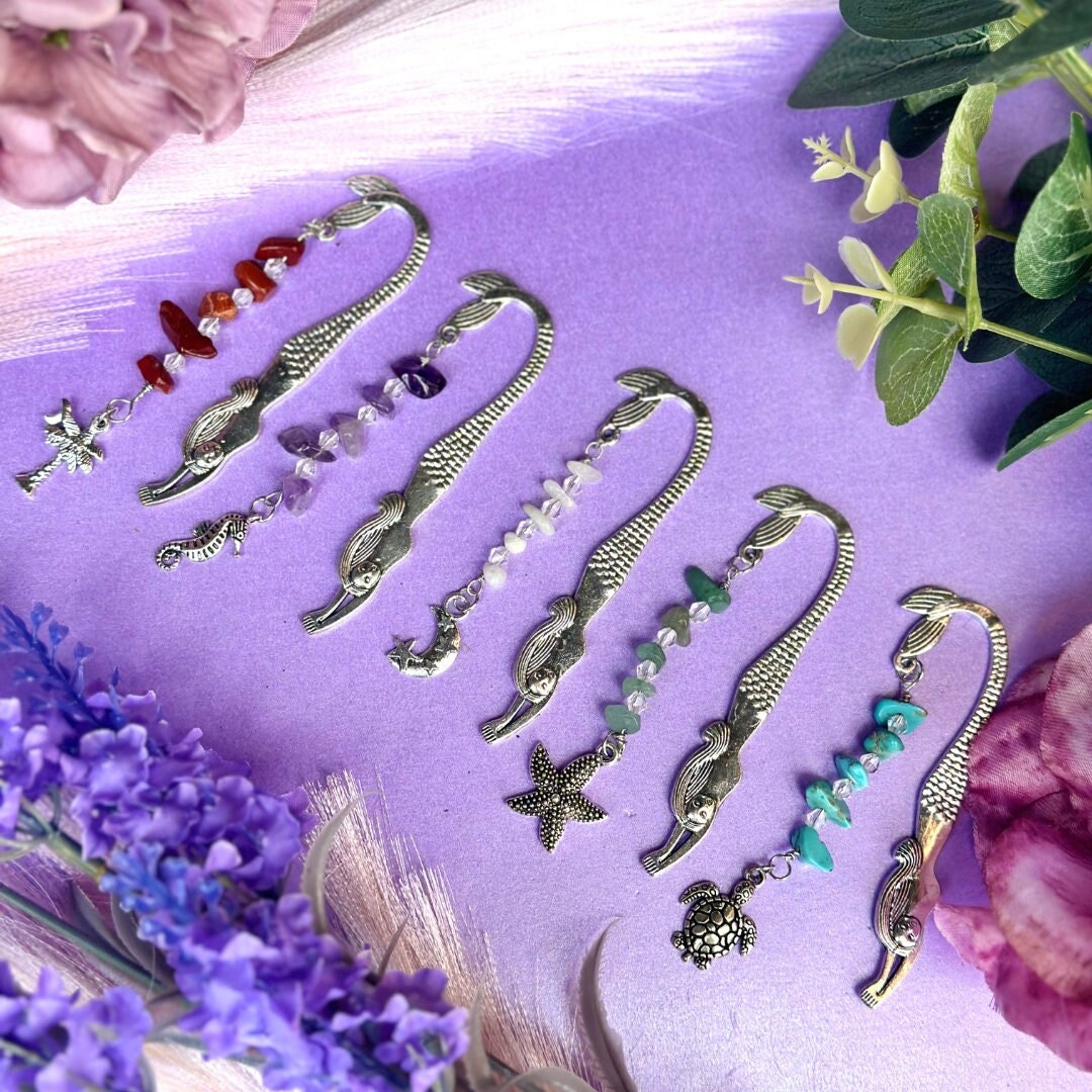 Crystal Bookmark Unique Bookmark One-of-a-kind Bookmarks Book ...