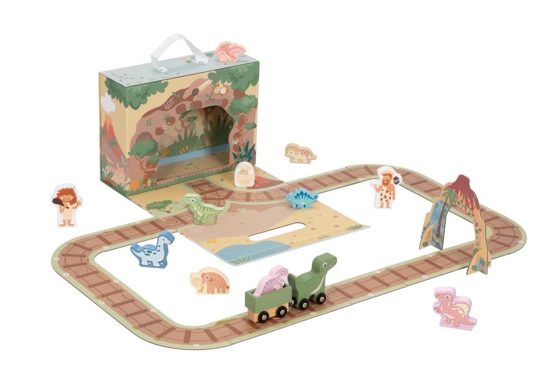 Dinosaur Play Box. Imaginative Play. Educational Toys. - Etsy