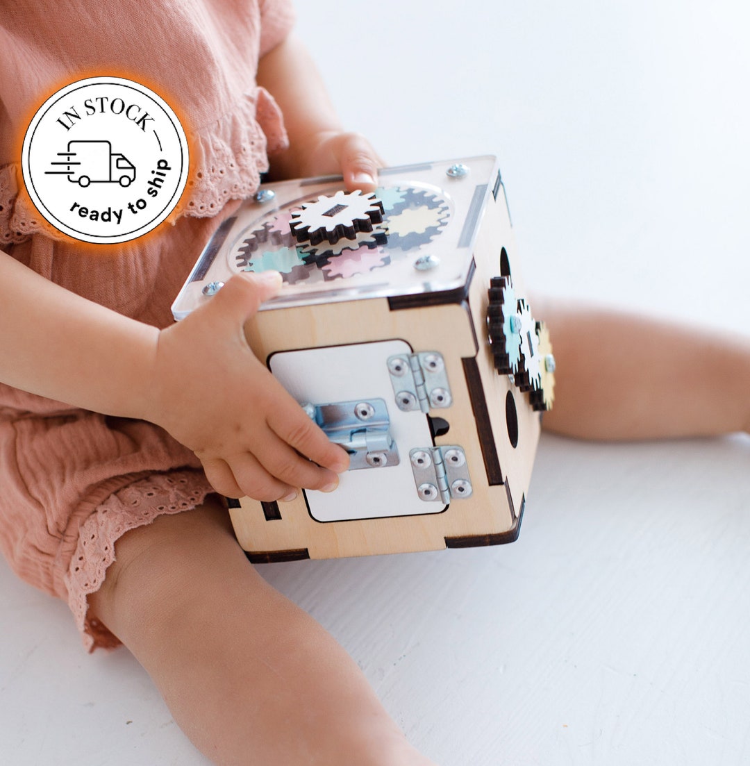 Busy Cube. Toddler Busy Board. Montessori Materials. Sensory Board ...