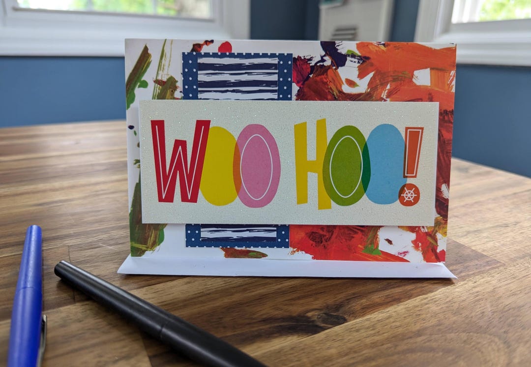 Woohoo Blank Congratulations Greeting Card - Etsy