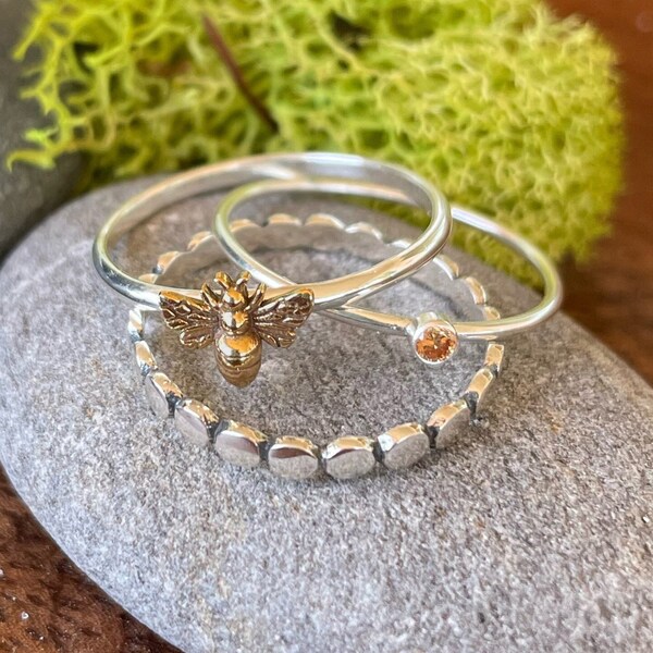 Bee Ring - Etsy
