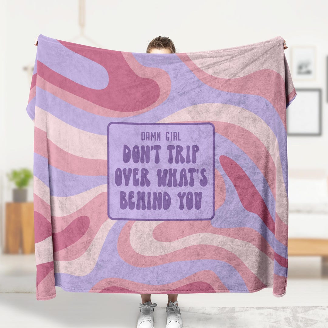 Coquette Room Decor, Inspirational Quotes Fleece Blanket, Preppy Stuff ...