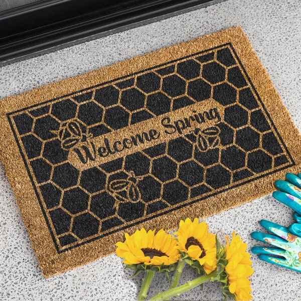 Bumble Bee Floor Mat for Mom - Etsy