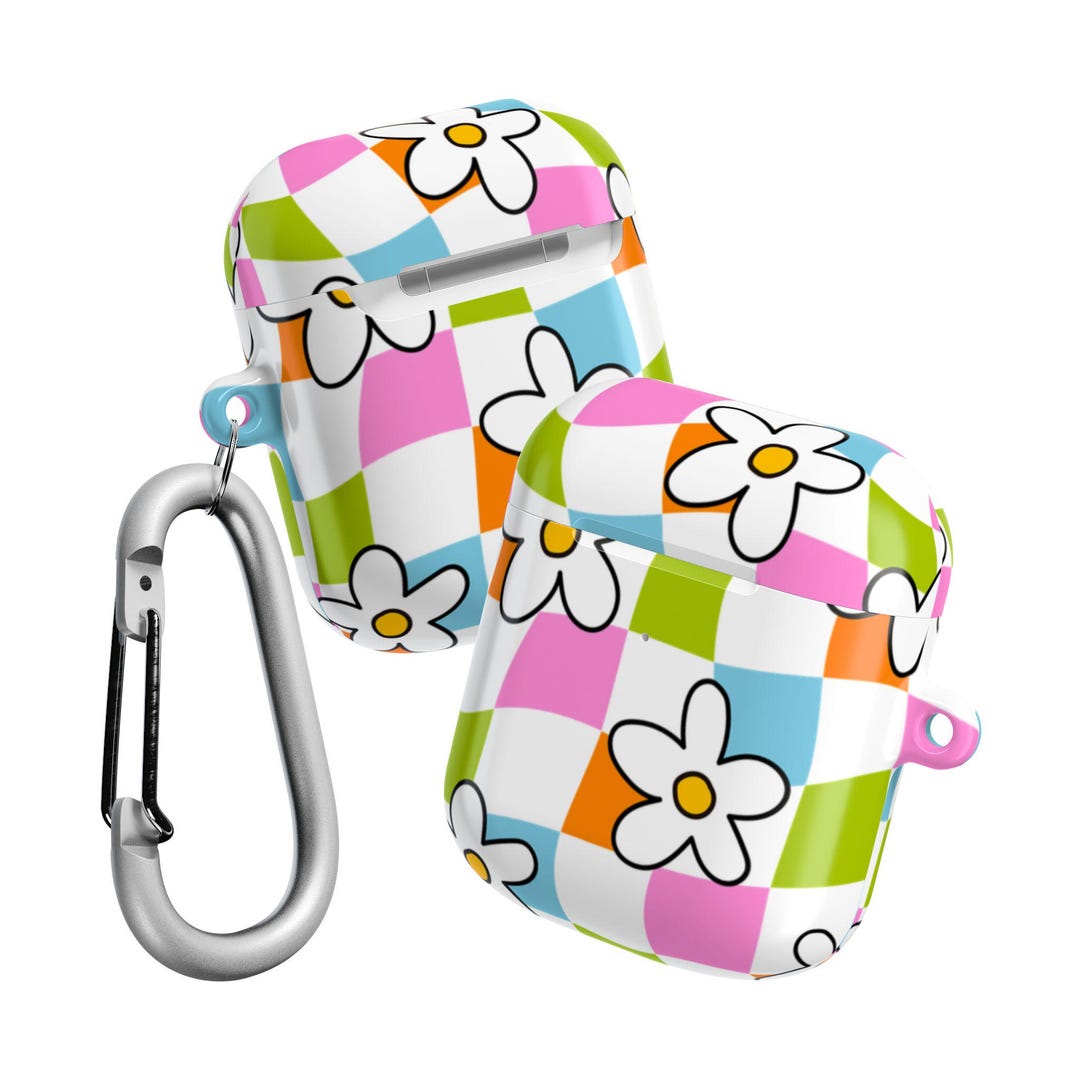 Y2k Aesthetic Airpods Case, Checkered Case for Ear Buds, Cool Stuff ...