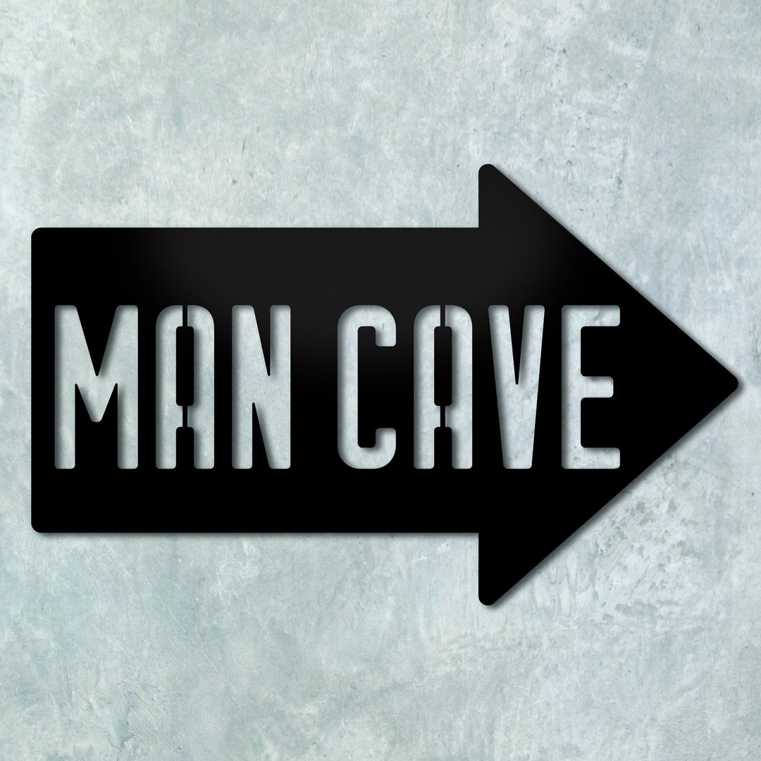 Father's Day Gifts | Man Cave Arrow Sign | Best Gifts for Dad | Indoor ...