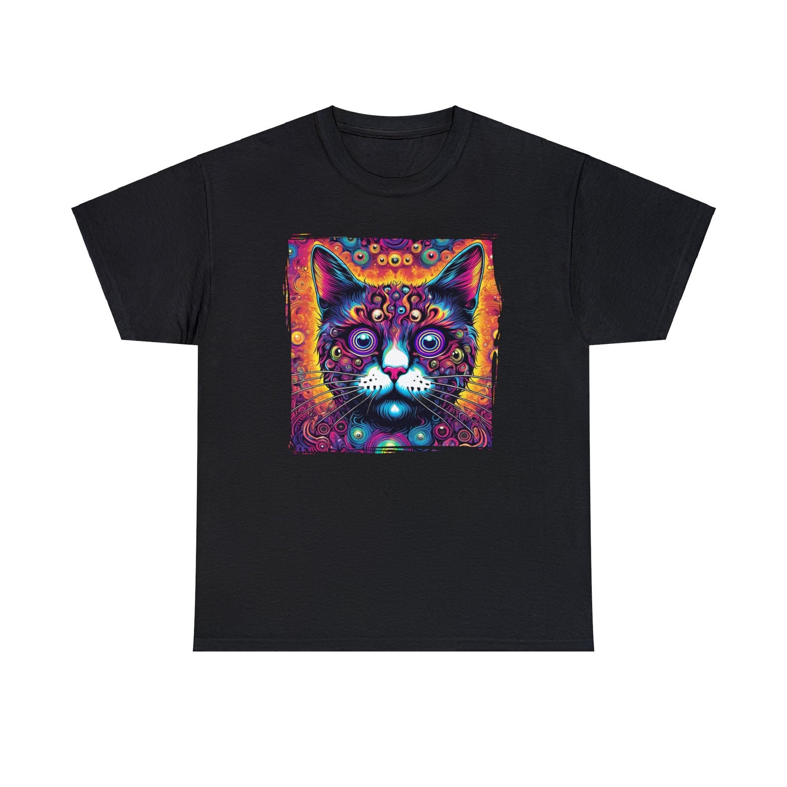 Cat Meme Shirt | Psychedelic Weirdcore Cat Shirts That Go Hard ...