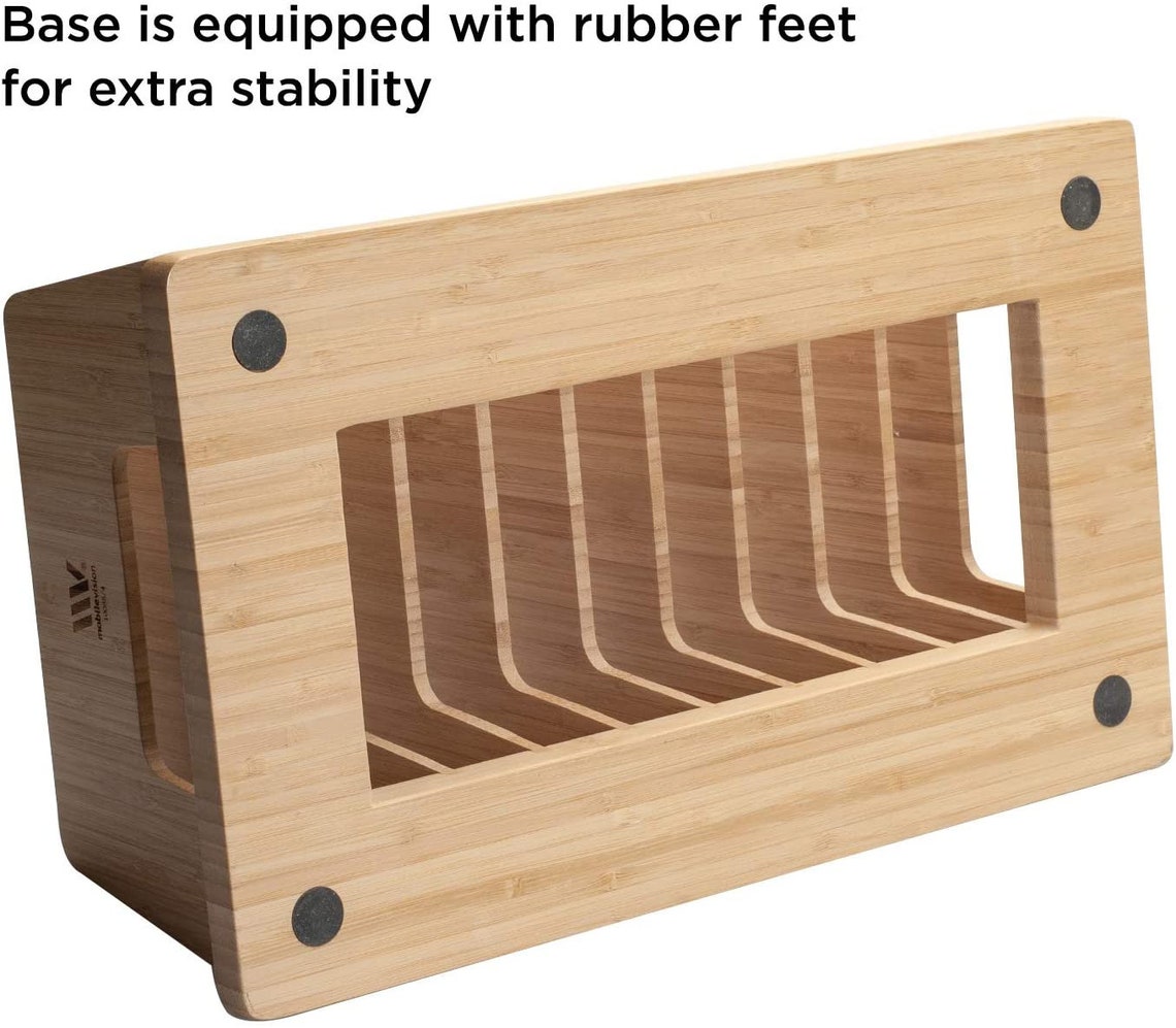 Mobilevision Bamboo Device Organizer for Smartphones, Tablets and ...