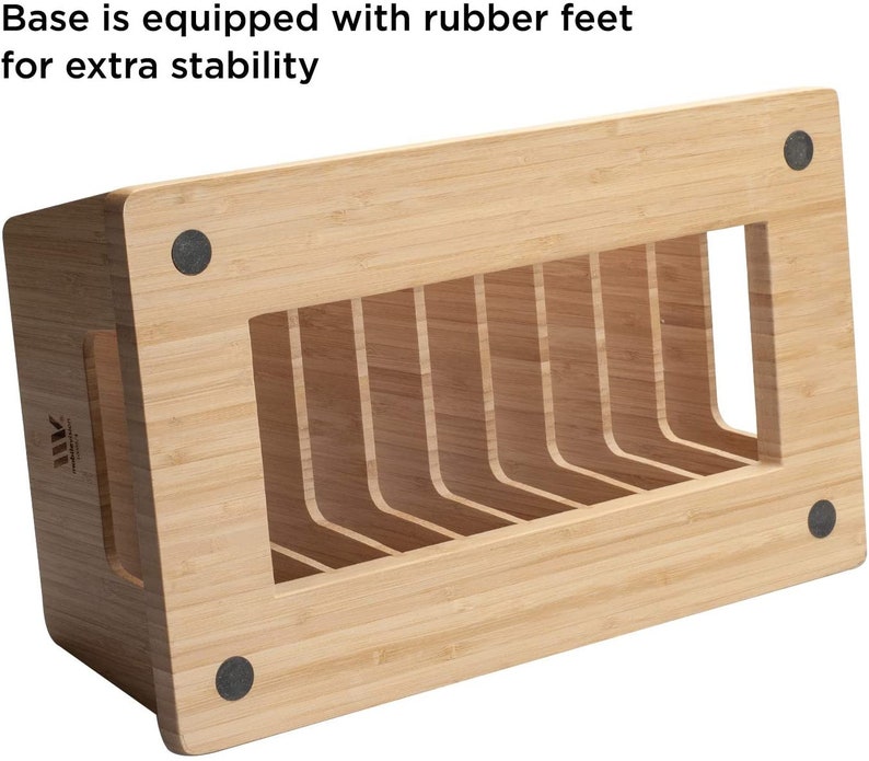 Mobilevision Bamboo Device Organizer for Smartphones, Tablets and ...