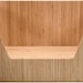 Mobilevision Bamboo Storage Box With Open Front Stackable Bin Organizer ...