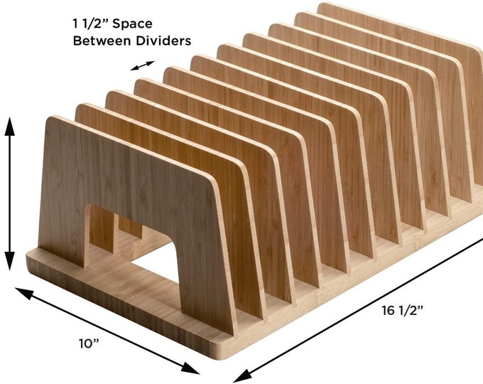 Mobilevision Bamboo Device Organizer for Smartphones, Tablets and ...