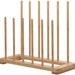 Mobilevision Bamboo Boot Rack Free Standing Shoe Organizer, Holds 6 ...